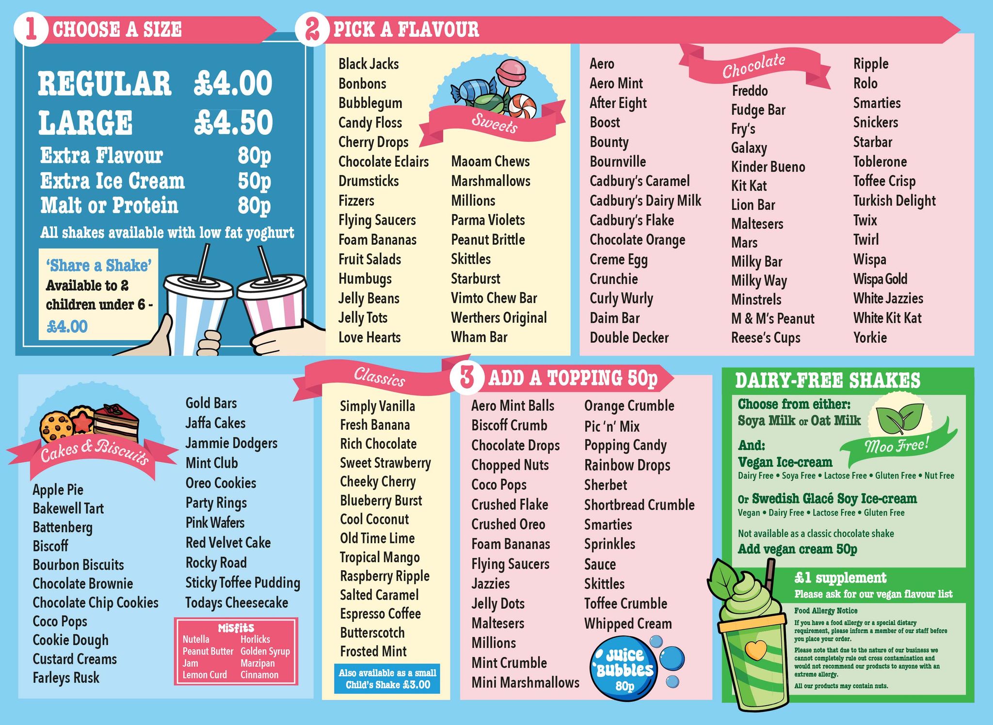 The Shake Shop | Witney | Sweets and Treats